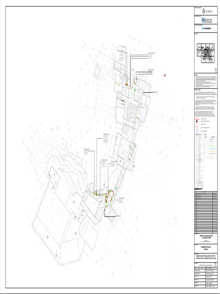 PPP Act v1 DD l3 00 Cw120 0001 Domestic and Potable Water Supply System Layout Plan Master 3rd ...