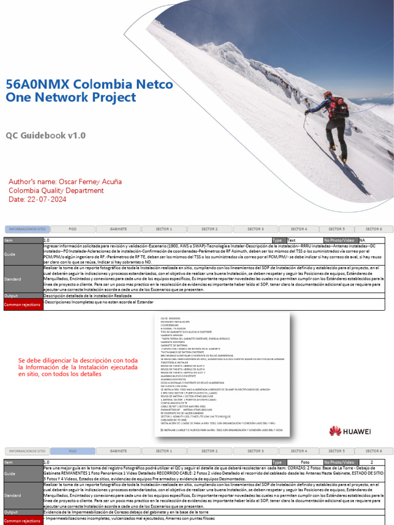 QC-TE Quick Guidance Netco v1.2 | PDF | Software | Ingenieria Eléctrica