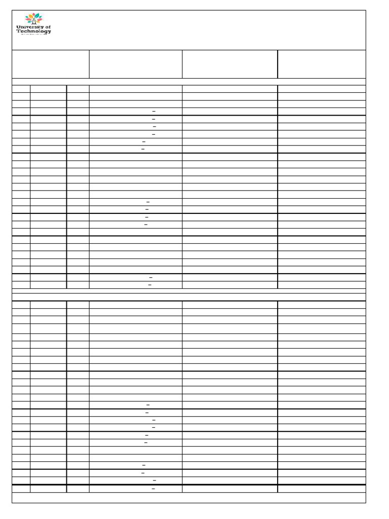 UOT Exam Time Table May-June 2025 | PDF | Mathematical Analysis ...