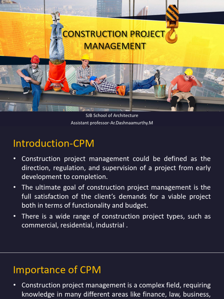 CPM Module-1&2 | PDF | Project Management | Business