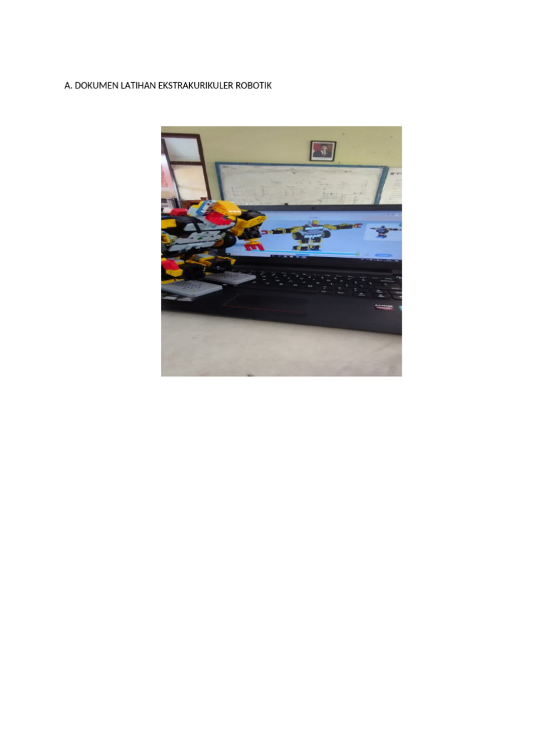 Foto Kegiatan Ekstrakulikuler Robotik | PDF