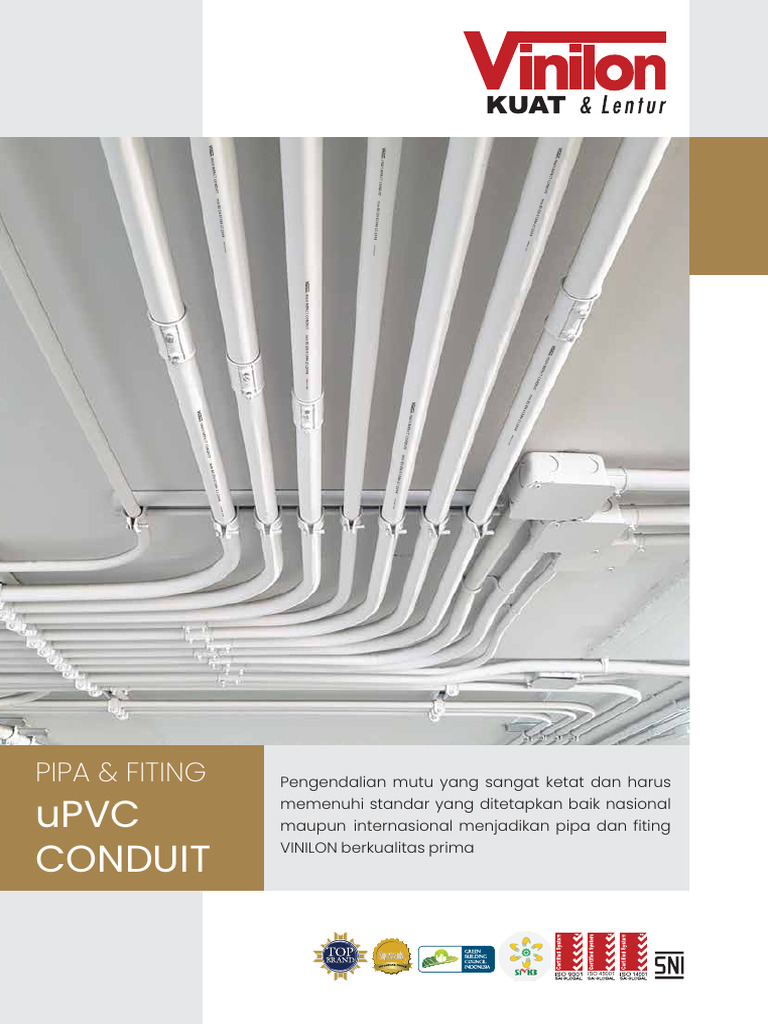 Kualitas Pipa uPVC Conduit Vinilon | PDF
