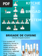 Kitchen Brigade Structure Guide | PDF | Chef | Gastronomy