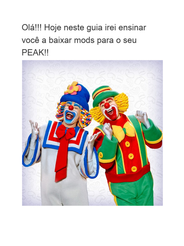 Tutorial PEAK Mods - P Version | PDF