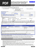 VTR-214 (Texas Handicap Placard Form) | PDF | Identity Document ...
