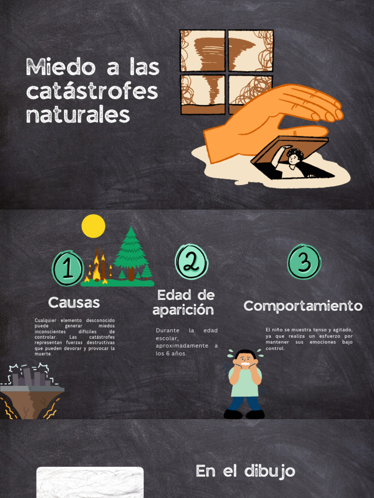 Presentación Desastres Naturales Ilustrado Verde y Negro - 20250523 - 165532 - 0000 | PDF