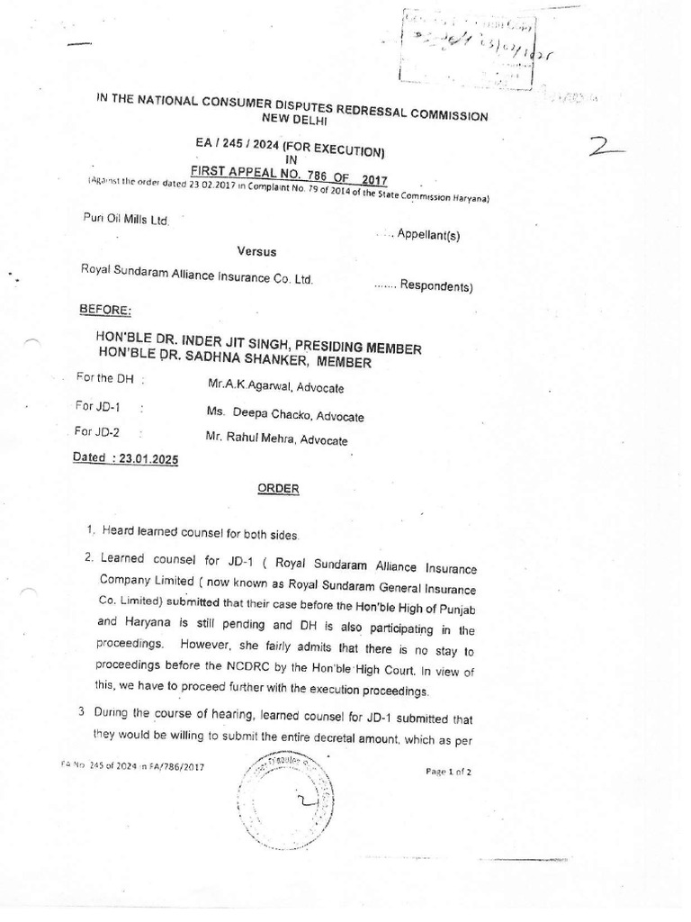 Certified Copy of Judgement Dt. 23.01.2025 - Compressed | PDF