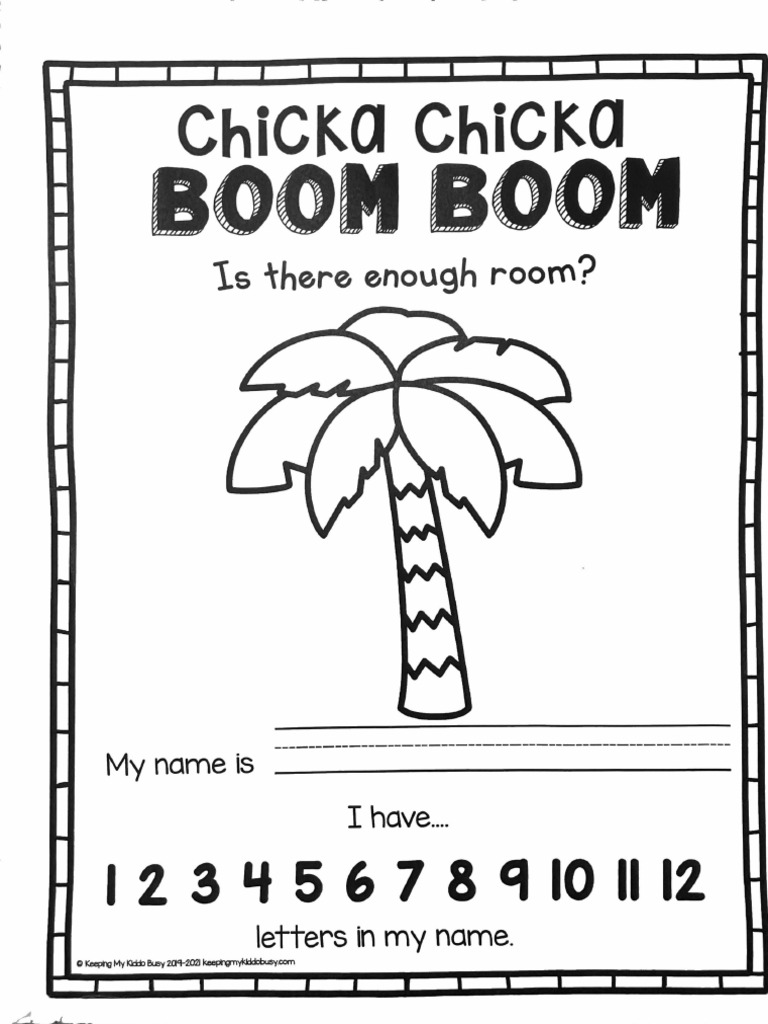 Chicka Chicka Boom Boom | PDF