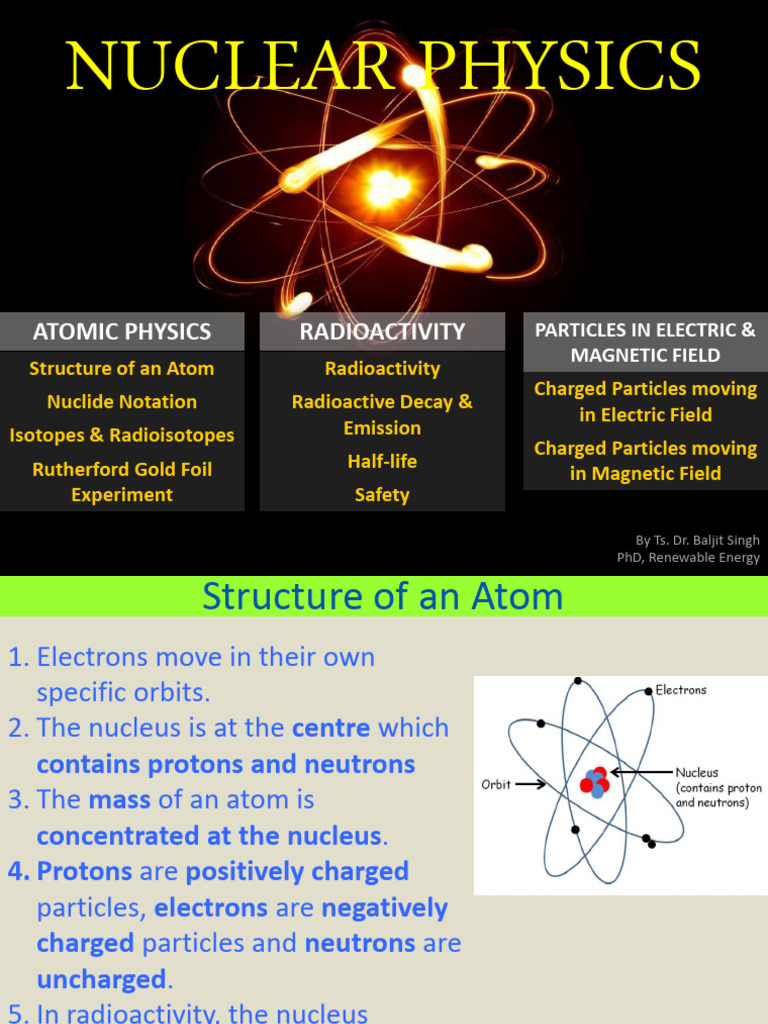 Understanding Atomic Structure and Radioactivity | PDF | Atomic Nucleus ...