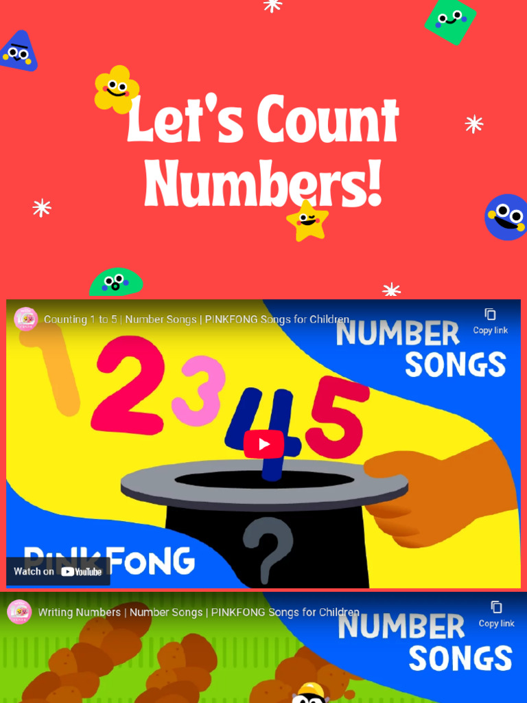 Counting 1-5 | PDF