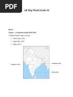 Map Work For Class 10 | PDF