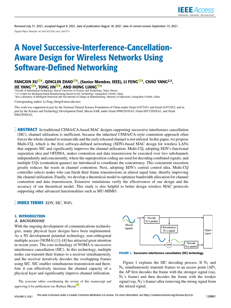 A Novel Successive-Interference-Cancellation - Aware Design For ...