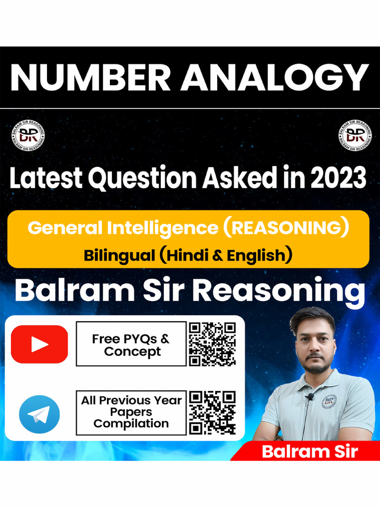 SSC CGL & CHSL Reasoning Sets | PDF