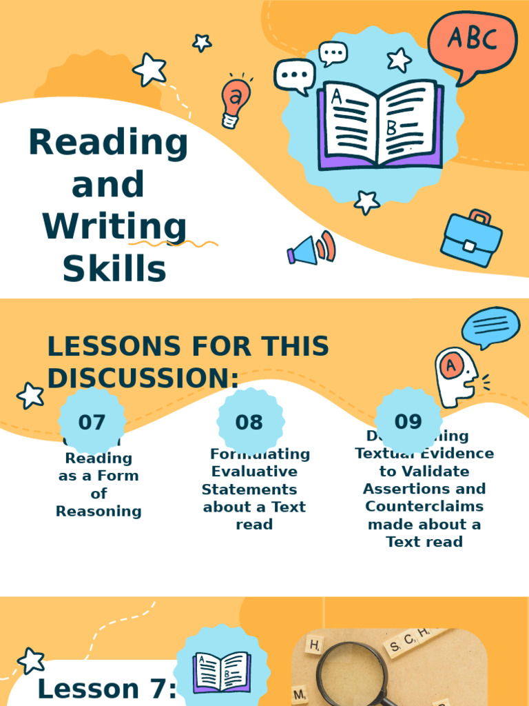 RWS PPT Module 4 Lesson 7,8,9 | PDF | Reason | Propaganda