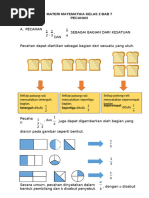 Pecahan 1 Per 2 | PDF