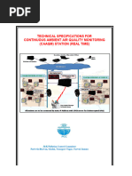 CAAQMS Station Design Document | PDF