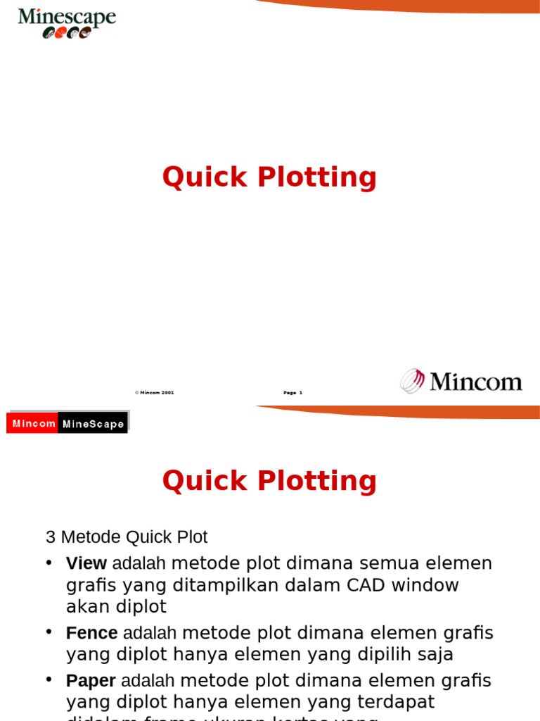 10 Minescape Plotting | PDF