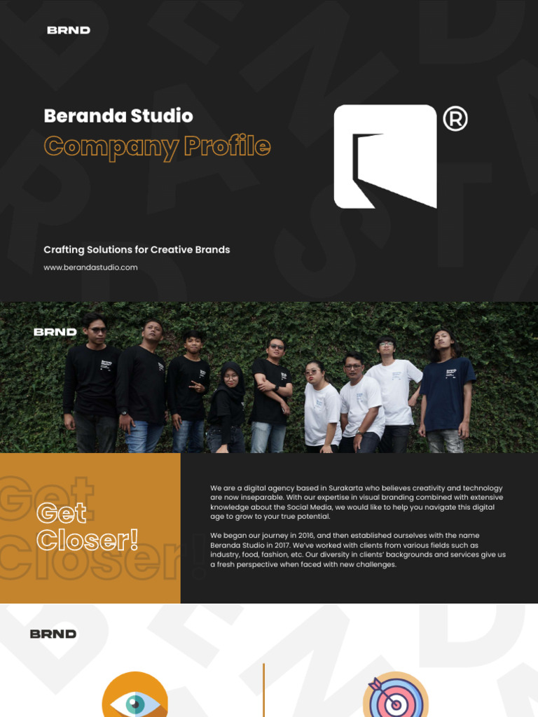 Beranda Studio Company Profile 2024 | PDF | Brand | Creativity
