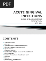 Linear Gingival Erythema | PDF | Periodontology | Medicine