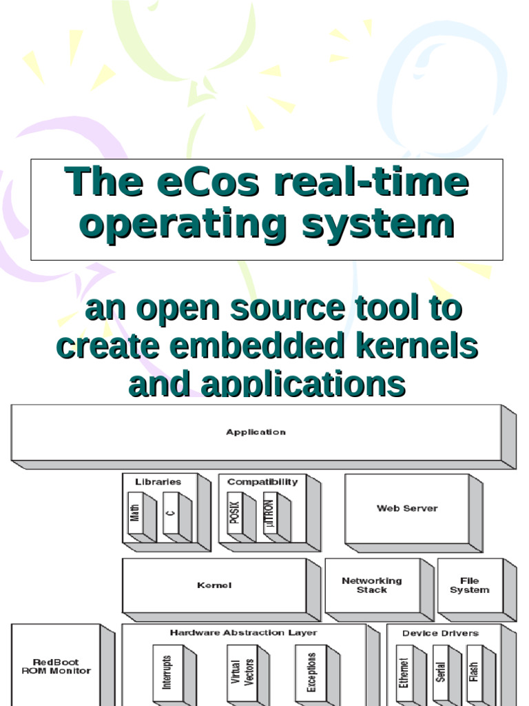 eCos Real-Time Operating System Overview | PDF | Thread (Computing ...