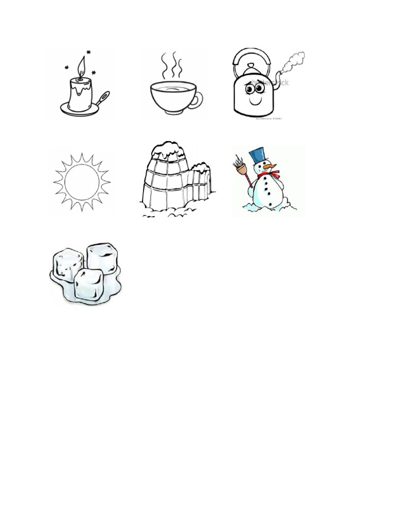 Hot and Cold Objects | PDF