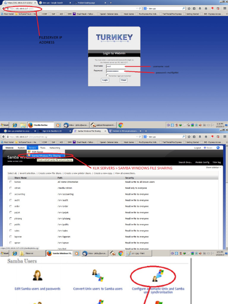 Configurasi Fileserver | PDF