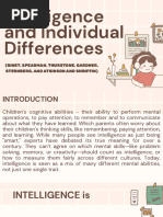 Triarchic Theory of Intelligence | PDF | Intelligence | Behavioural Sciences