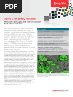 Apreo SEM Datasheet2 | PDF | Scanning Electron Microscope | Optics