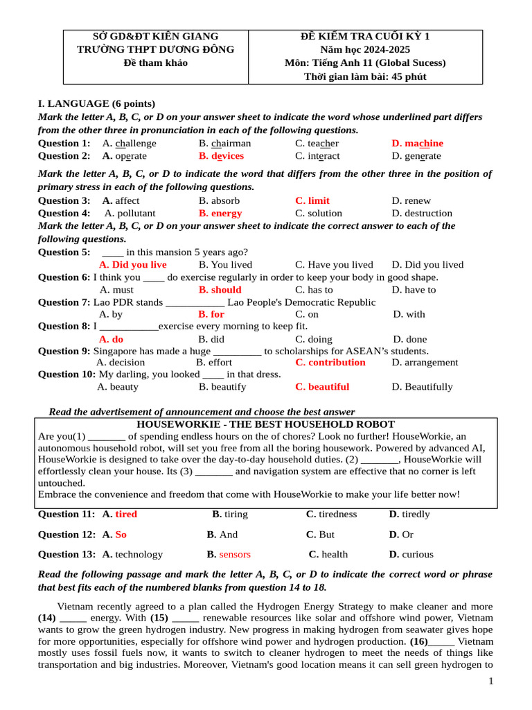 Duongđong k11 Cki Key | PDF