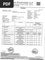 Drinking Water Test Report | PDF | Bacteria | Chemical Compounds