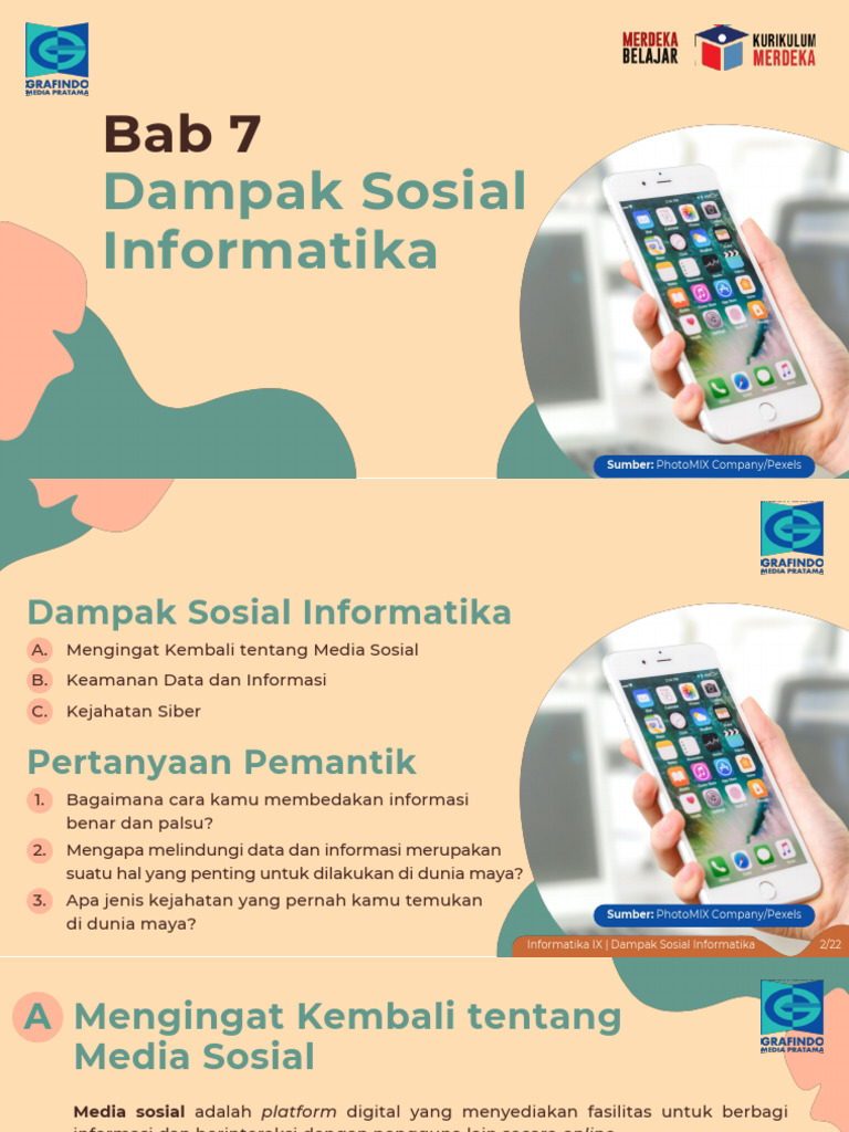 Bab 7 - Dampak Sosial Informatika | PDF