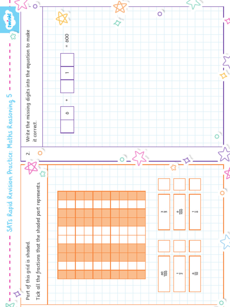 SATs Maths Reasoning Practice Guide | PDF
