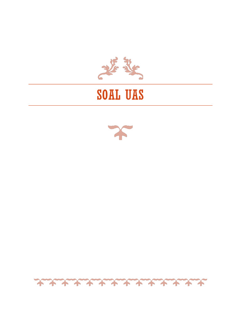 Latihan Pertemuan 14 - UAS | PDF