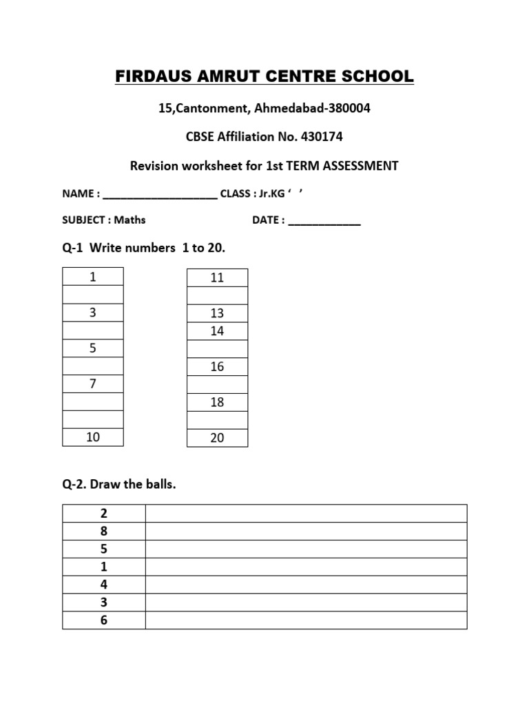 Assessment 1 Maths | PDF