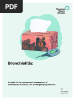 Bronchiolitis Starship Guideline | PDF | Pneumonia | Hypoxia (Medical)