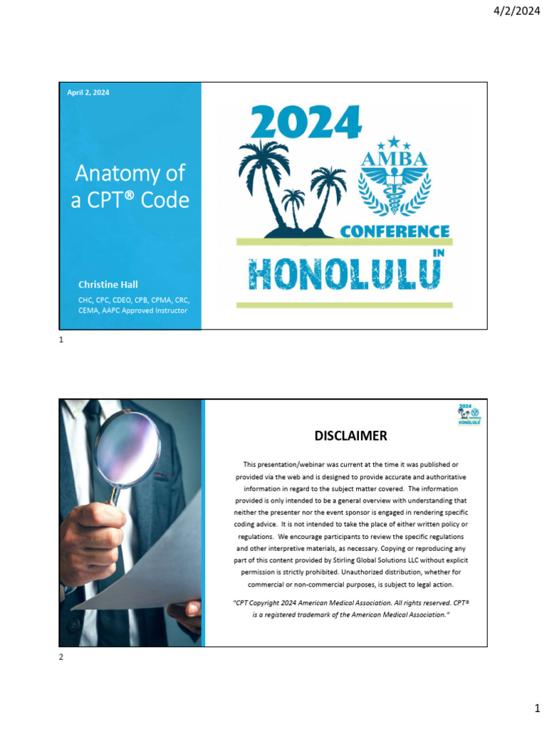 CPT Code Overview and Key Details | PDF | Health Care | Medicine