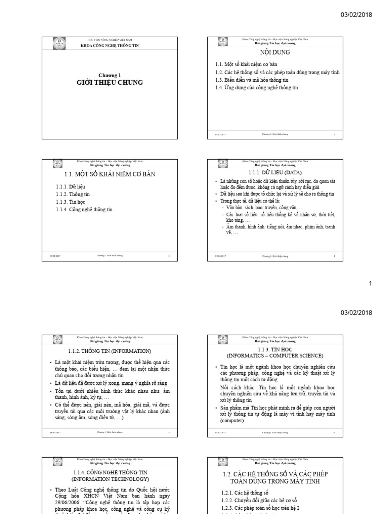 Chuong 1 | PDF