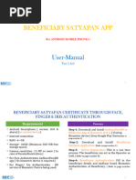 User Manual For SNSPA Mobile Application - English Version | PDF | Qr ...