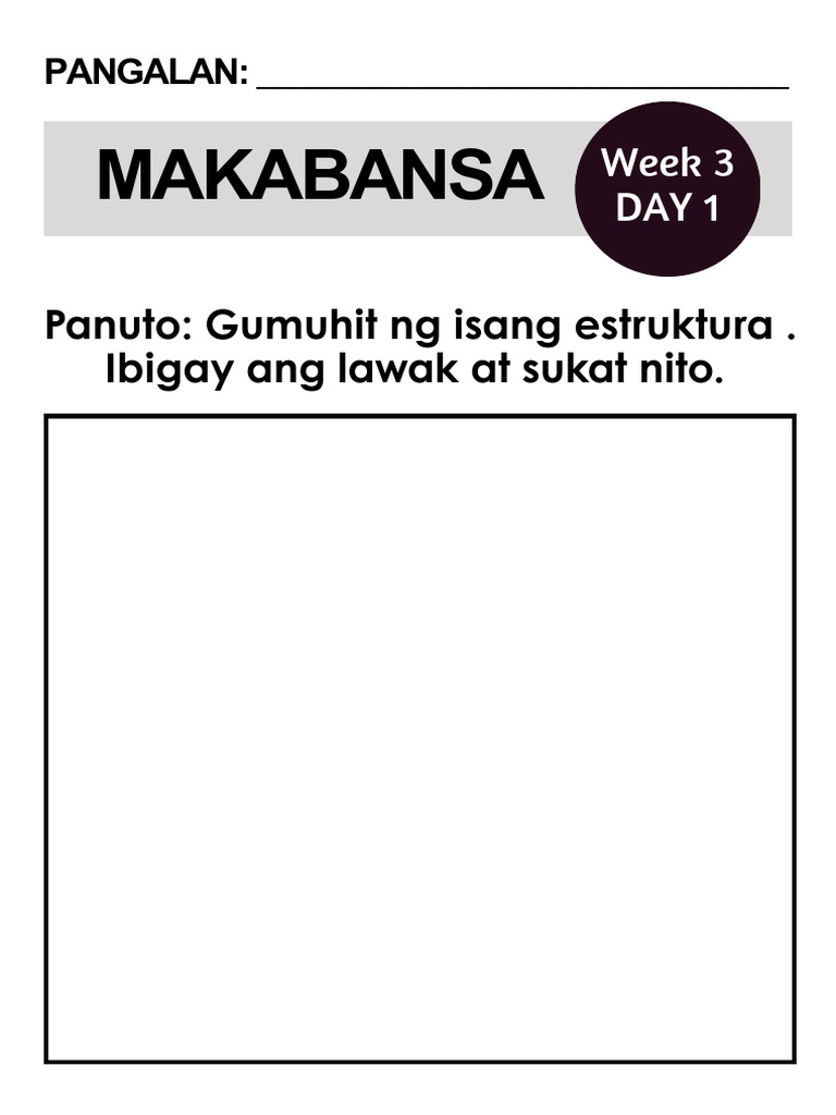 Grade 2 Makabansa Week 3 | PDF