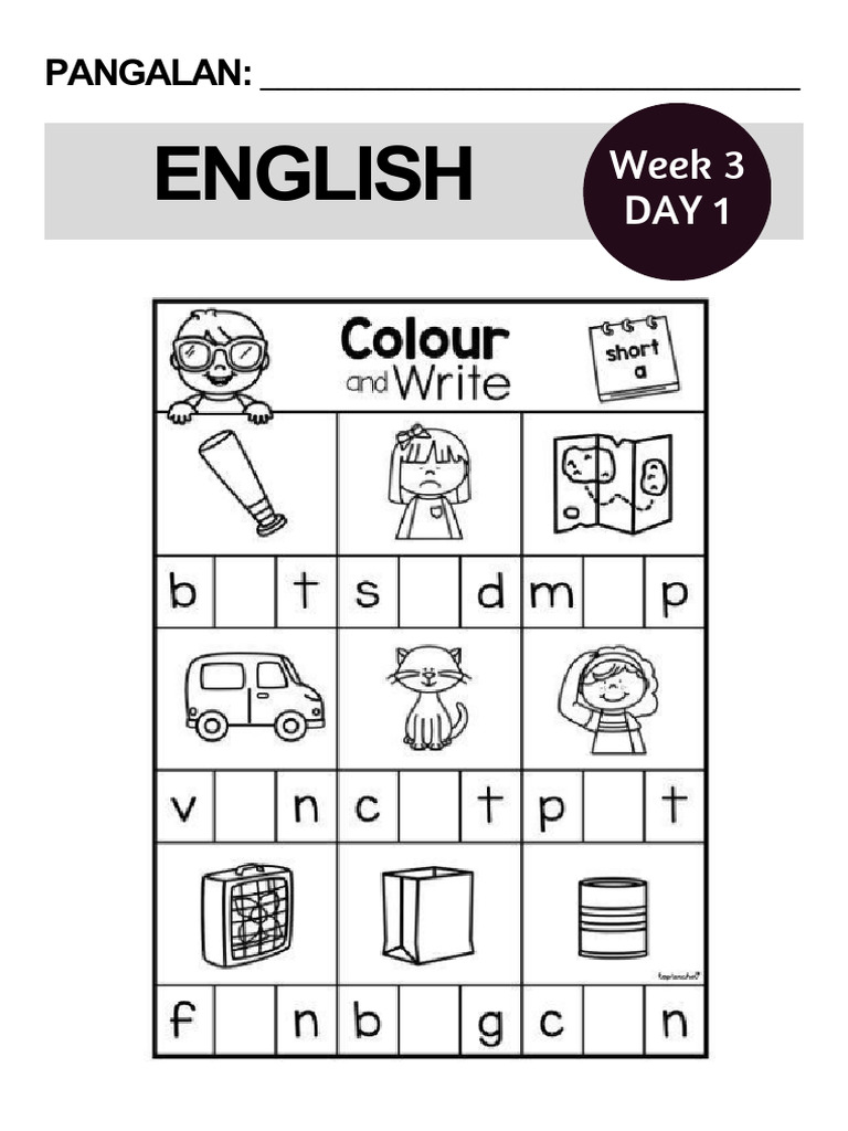 Grade 2 English Week 3 | PDF