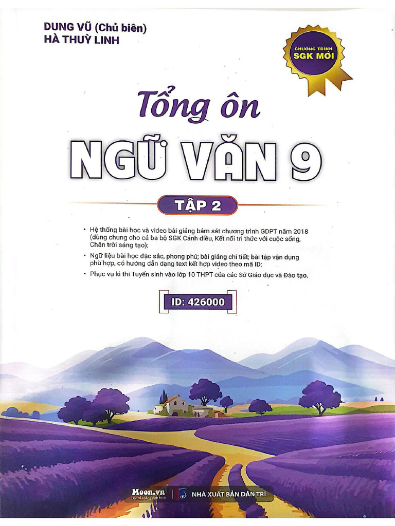 Tổng Ôn Ngữ Văn Lớp 9 Tập 2-Moonbook-LNH | PDF