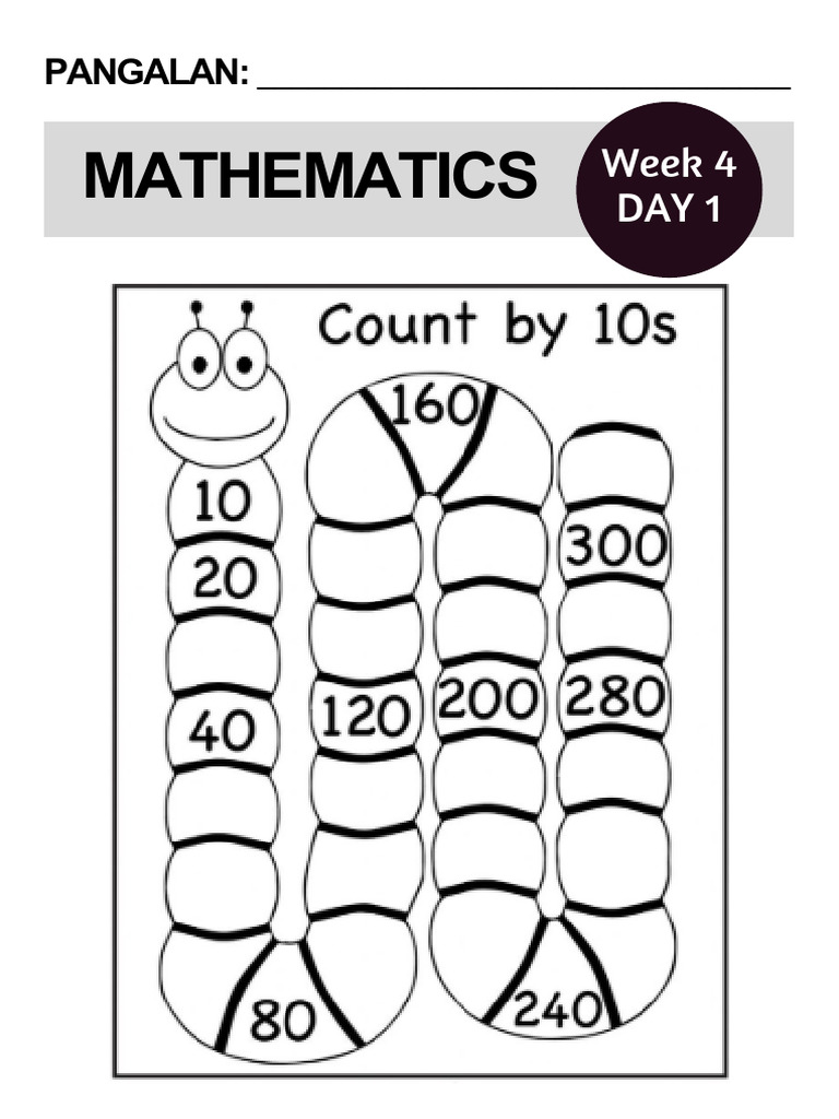 Grade 2 Mathematics Week 4 | PDF