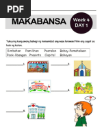 Pagsasanay Sa Pagbasa NG Pangungusap (Level 1) | PDF