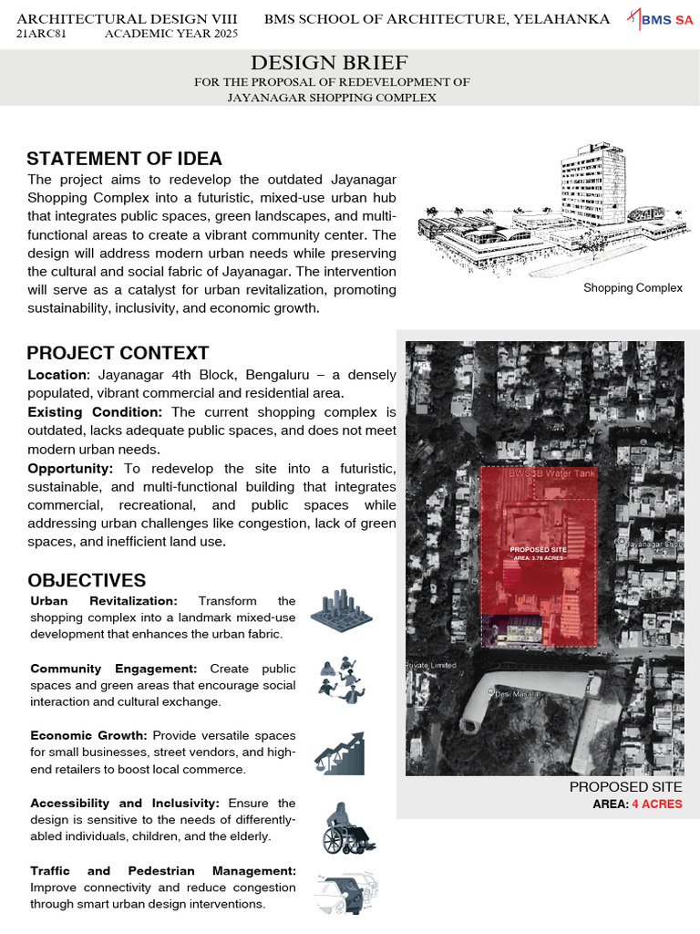 Redevelopment of Jayanagar Shopping Complex Architectural Design Brief ...