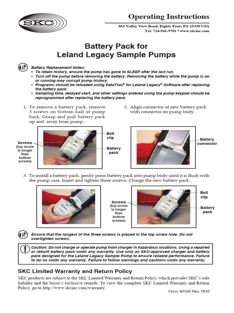 SKC Leland Legacy Battery | PDF | Electricity | Manufactured Goods
