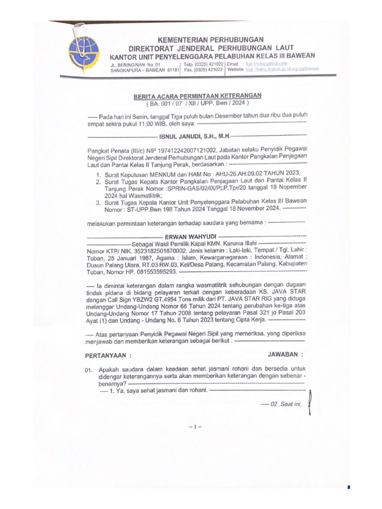 Bap Nelayan 30 Des 2024 1235678976-6++ | PDF