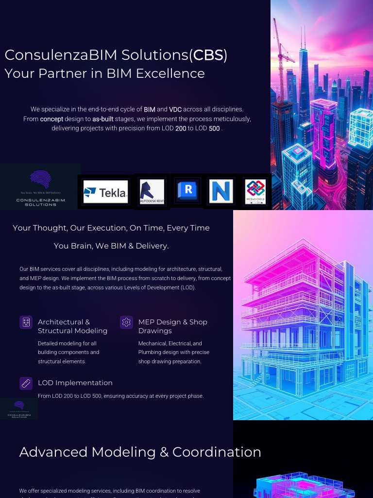 Consulenza-BIM-Solutions-Company Profile - V5 | PDF | Building ...