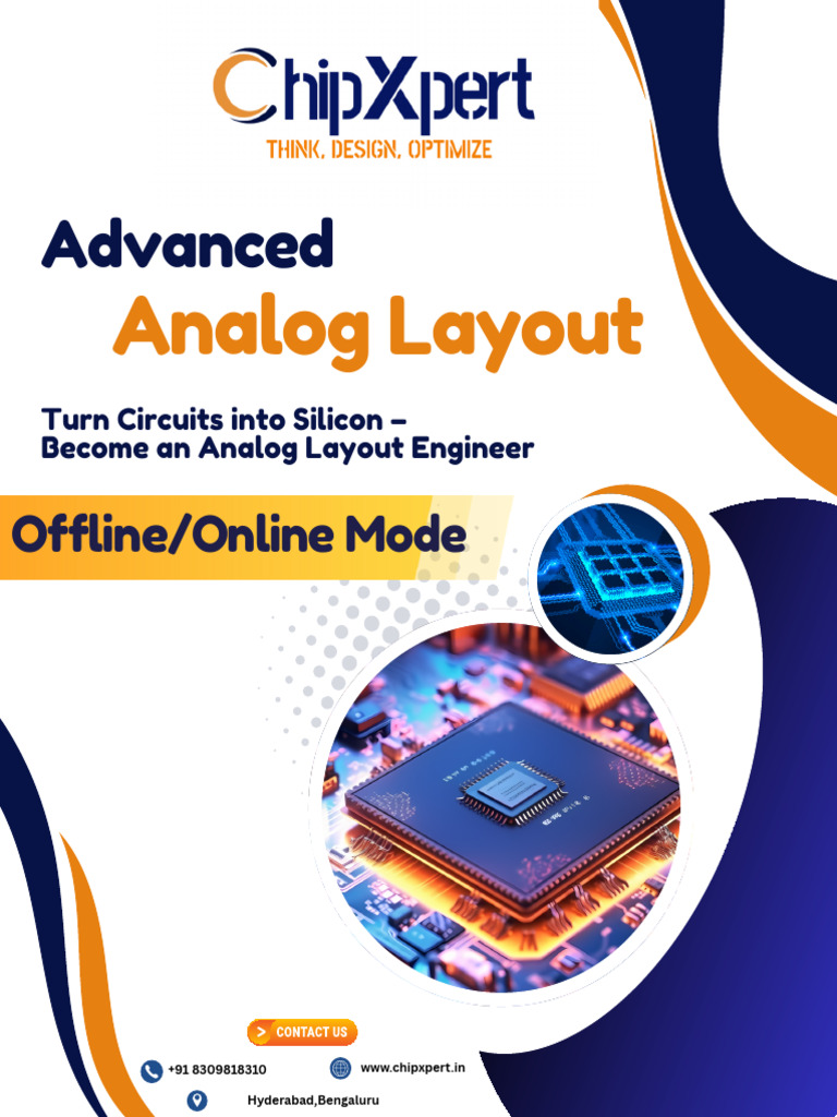 Advanced Analog Layout Training Program | PDF | Mixed Signal Integrated ...