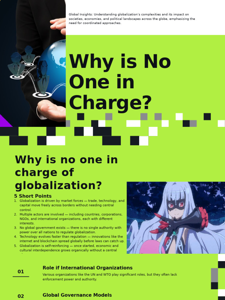 Group 3 Presentation - Why Is No One in Charge | PDF | Globalization | Governance