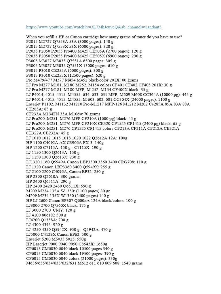 HP 9150 Printer Toner Refill Guide | PDF | Office Work | Hewlett Packard